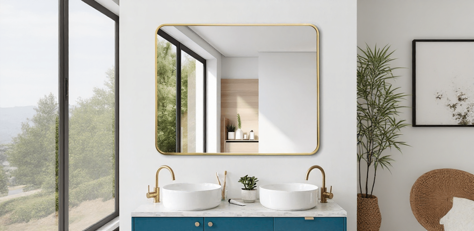 Gold-Framed Mirrors: The Touch of Luxury You Need - Best World Australia